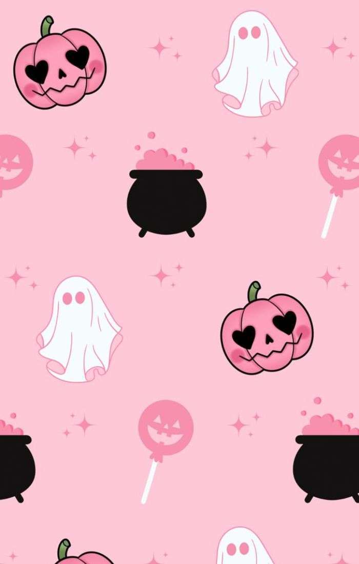 29 Pink Halloween Wallpaper Ideas to Haunt Your Screens