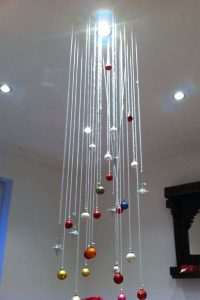 31 Stunning Christmas Bauble Ideas for Hanging from Your Ceiling