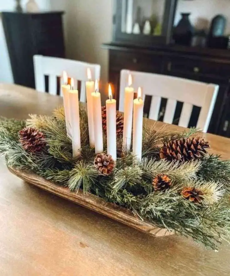 31 Modern Christmas Dough Bowl Centerpieces: Creative and Stylish ...