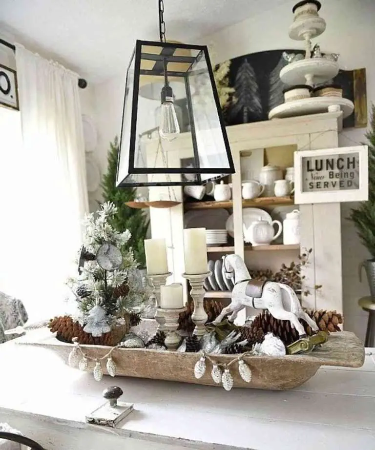 31 Modern Christmas Dough Bowl Centerpieces: Creative and Stylish ...